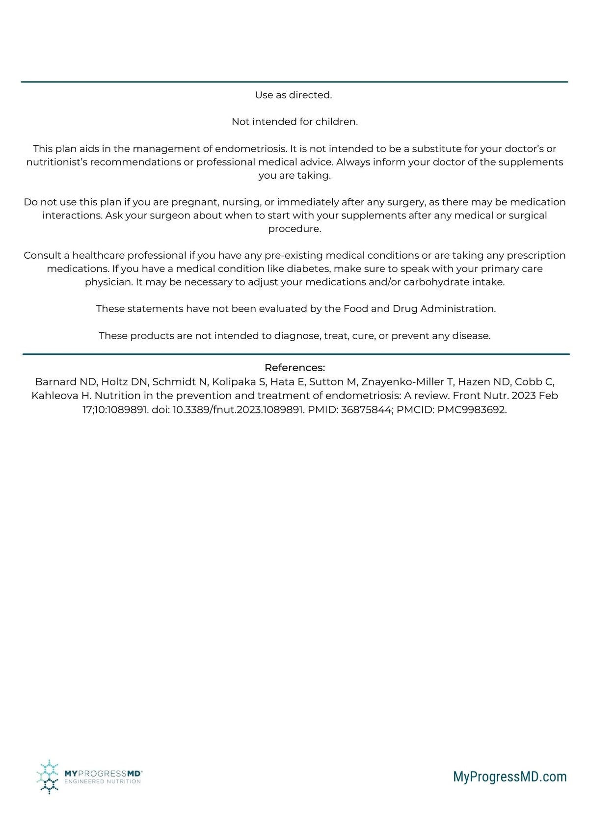 Endometriosis Relief Kit – MyProgressMD